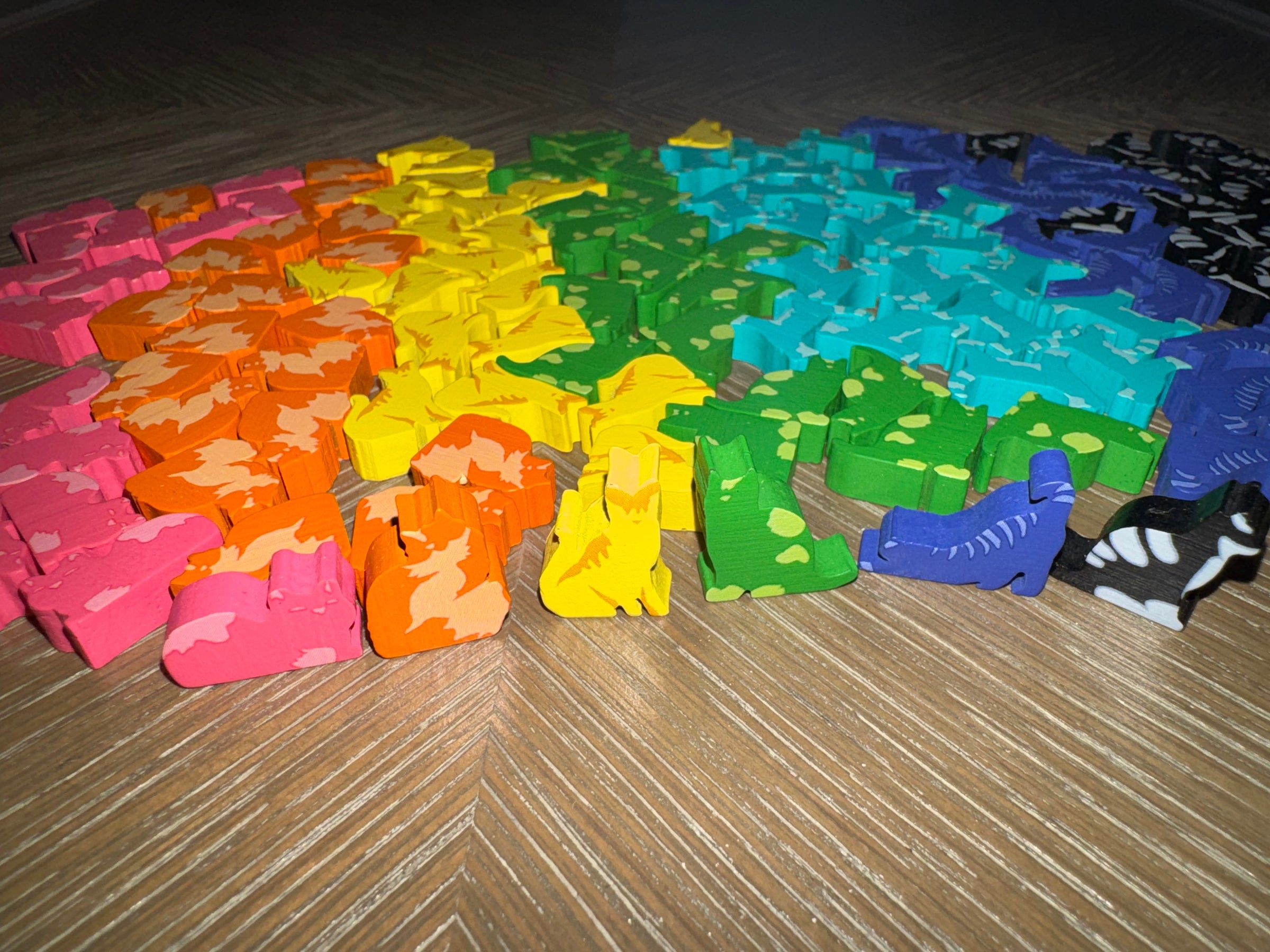 Way Too Many Cats: Meeples | Weird Giraffe Games